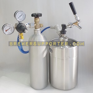 5L Growler with Posts Set II - Craft Beer Nitro Cold Brew